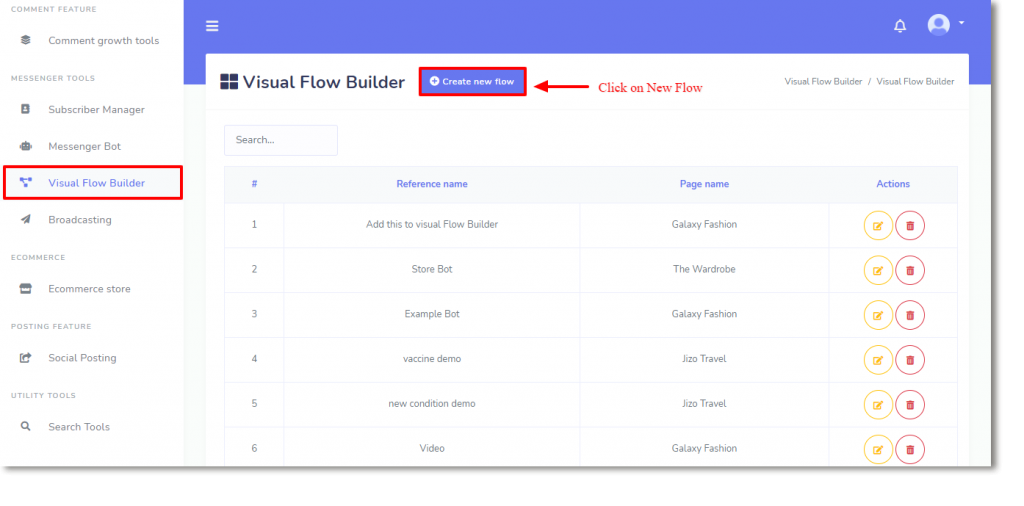 ChatPion Visual Flow Builder: Most convenient way to build a Facebook ...